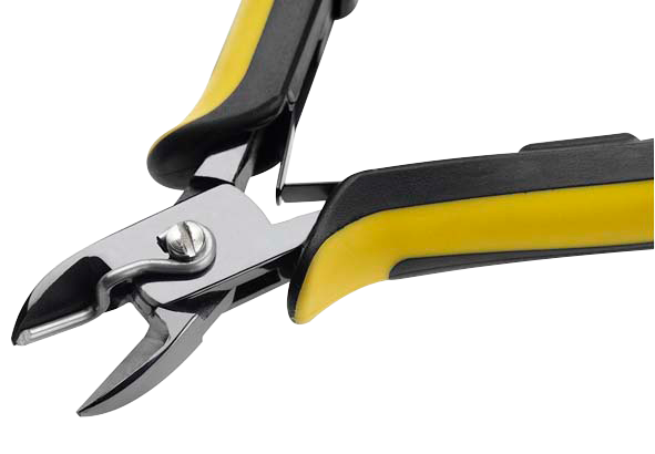 4540 Electronic Side Cutter with Wire Trapping Spring ESD | ELORA – Werkzeugfabrik GmbH